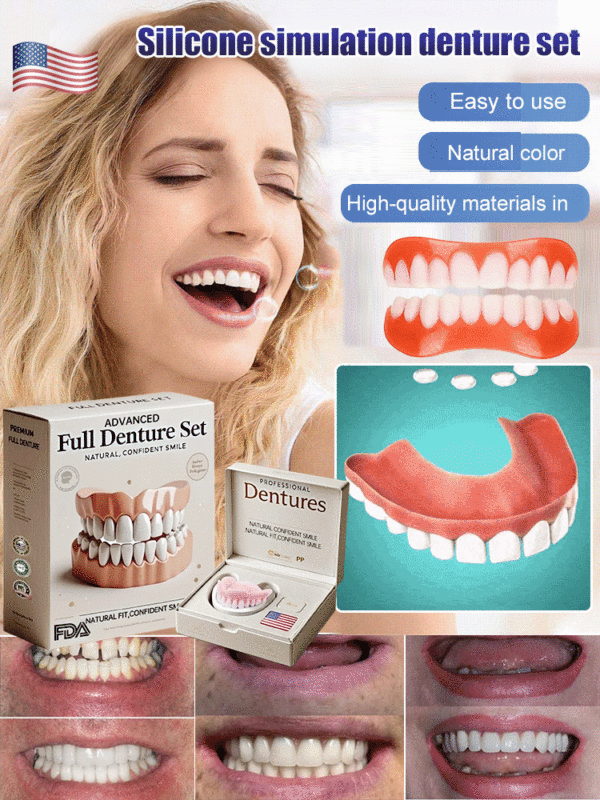 𝐇𝐢𝐝𝐨𝐧𝐞® 🦷Advanced Customized Full Denture Set🦷 (🔥10,000+ Sold In Last ...